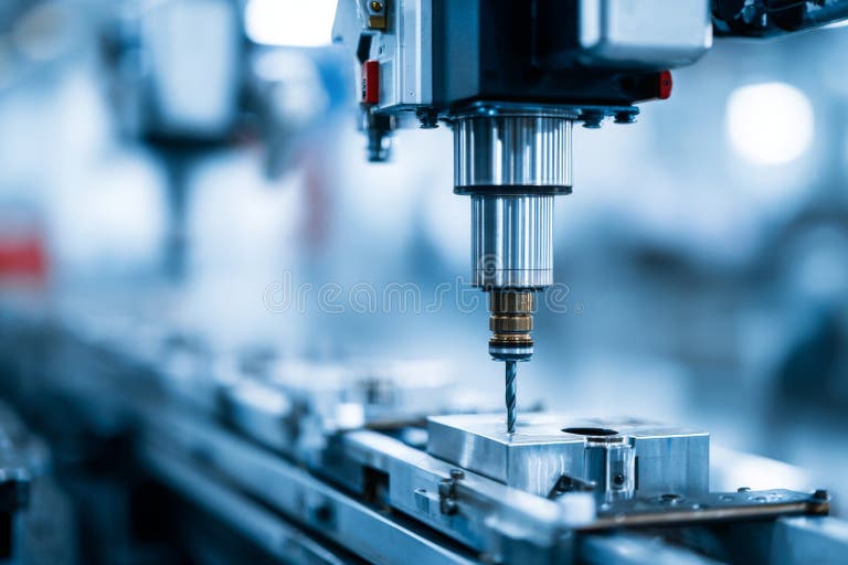 Precision Assembly is Performed by Advanced Robotic Arms within Modern ...