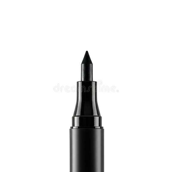 Precision Black Marker with Sharp Tip for Artistic and Professional Marking Tasks Stock Photo ...
