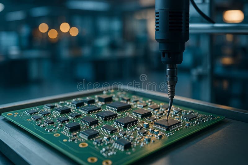 Precision Circuit Board Assembly with Automated Robotic Arm for High ...