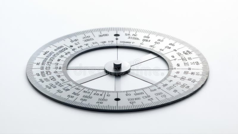 Aviation Flight Computer (E6B) on White Background Stock Illustration ...