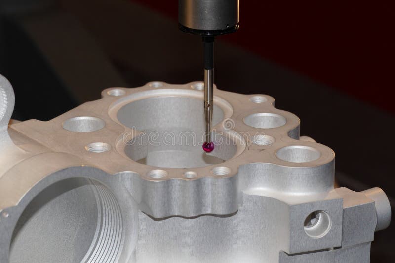 Precision cmm stock image. Image of manufacturing, inspection - 102017259