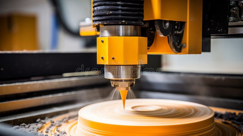 Precision Cnc Machine Crafting Unique Jewelry Showcases Creative ...