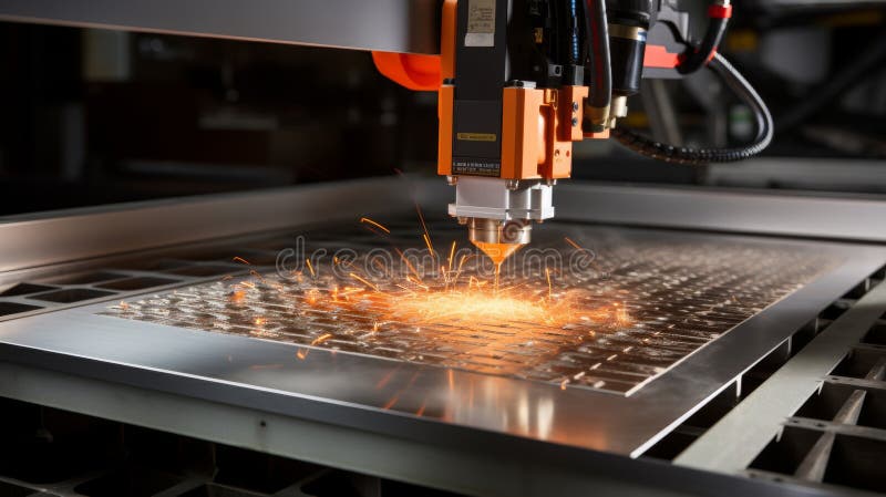 Precision Cnc Machining of Aircraft Fuselage Component Highlighting ...