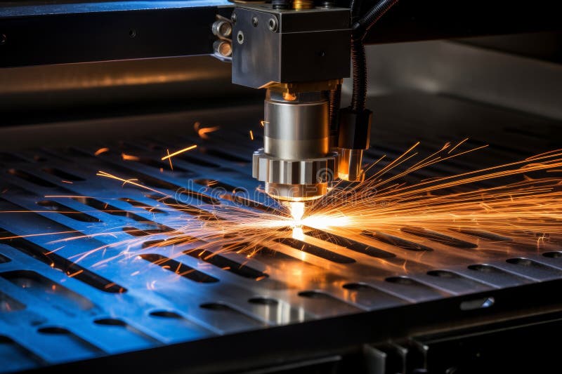 Precision Cnc Milling Machine Carving Complex Geometric Shape in Metal ...