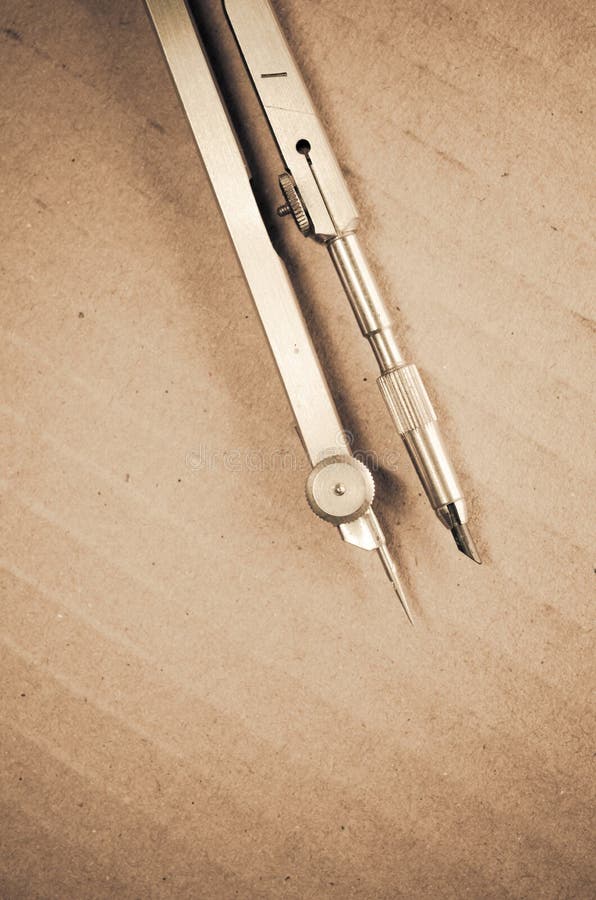 Precision Compass - Abstract Background Stock Image - Image of wood ...