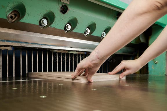 Precision Cutting of Cardboard Sheets Using Guillotine Shears in a ...