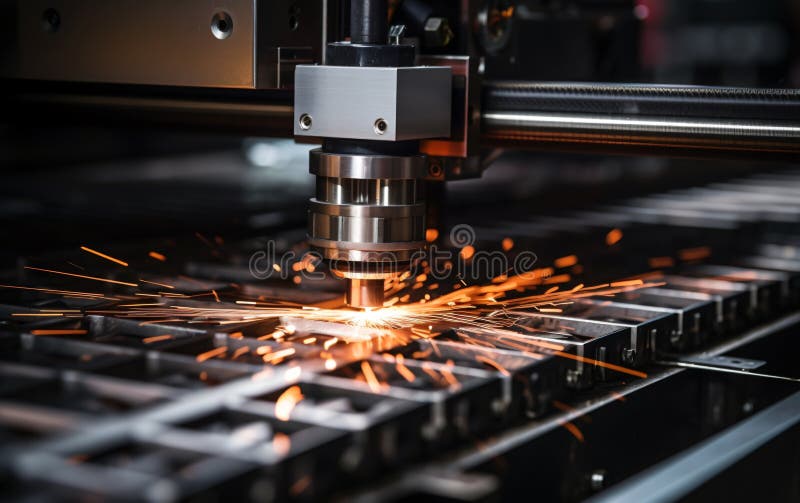 Precision Cutting with a Metal Laser Cutter. Ideal for Manufacturing ...