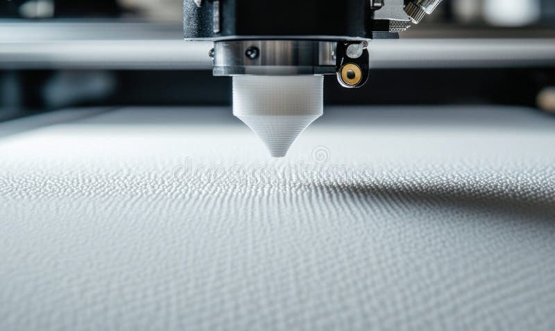 Precision 3D Printing stock illustration. Illustration of innovation ...