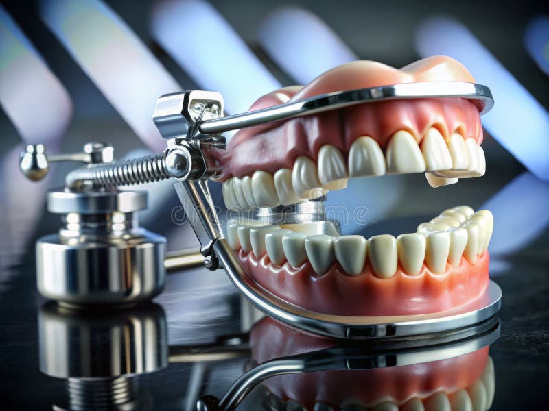 Precision Denture Articulator a Long Exposure View of Advanced Dental ...