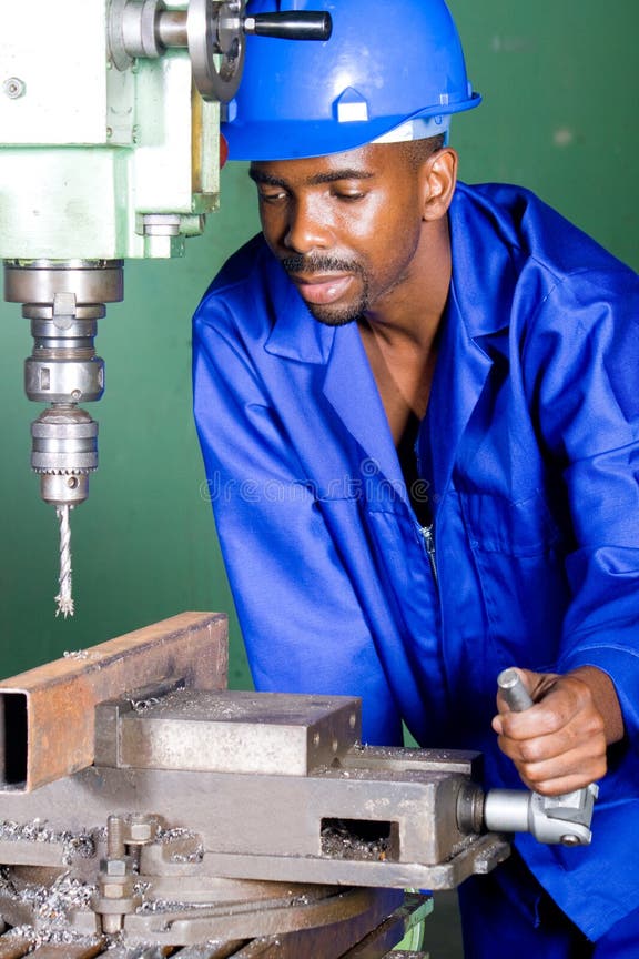 Precision drilling stock image. Image of look, labourer - 7671693