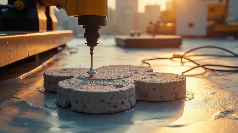 Precision Drilling Technology Demonstrated on Foam Material in an ...