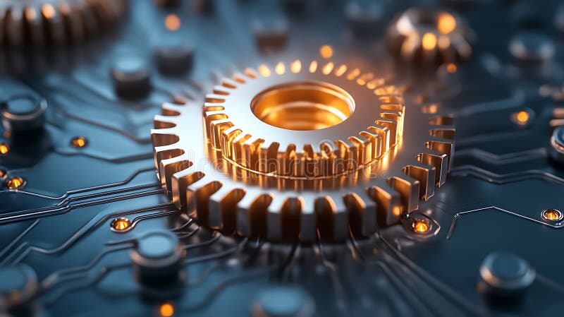 Precision Driven Business Efficiency Concept Stock Illustration ...