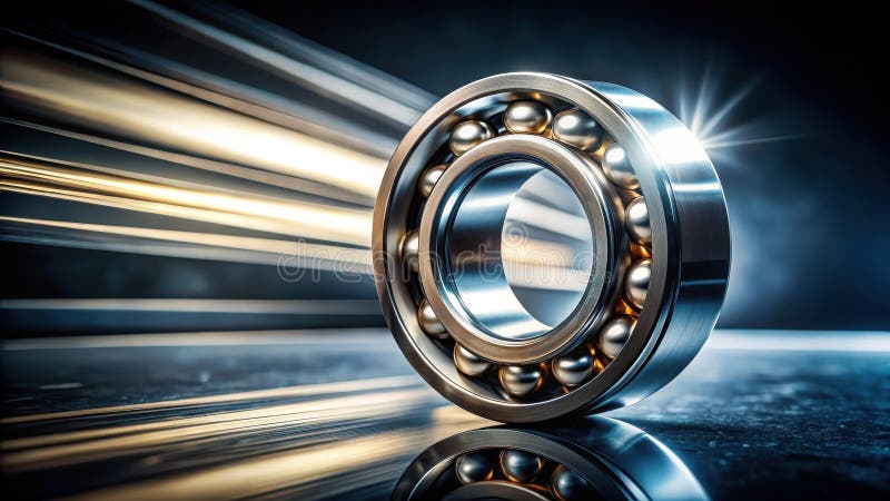 Precision Engineered Ball Bearing a Symbol of Industrial Strength and ...