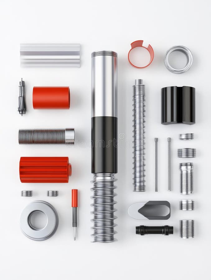 Precision Engineered Components Industrial Parts Mechanical Assembly ...