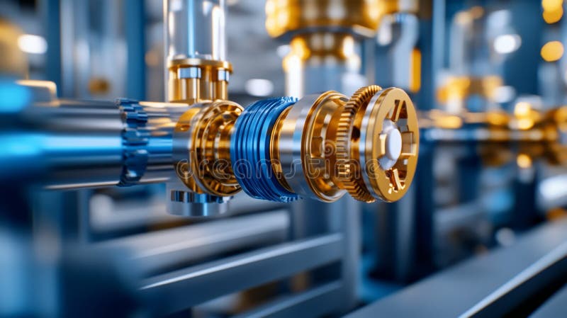 Precision Engineered Components Industry Technology Machinery Mechanics ...