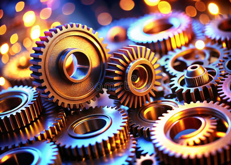 Precision Engineered Metal Gears in Perfect Synchronization a ...