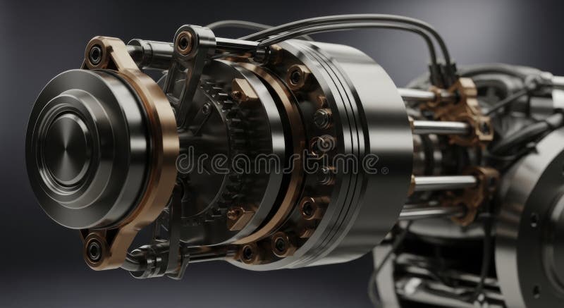 Precision Engineered Metallic Gears and Intricate Components of a ...