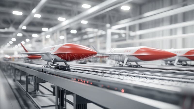 Precision Engineering in Action As Drones are Assembled in a Modern ...