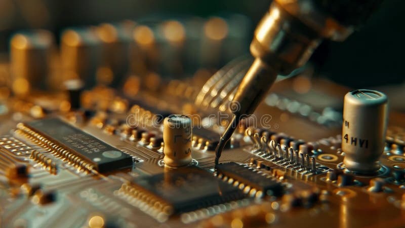 Precision Engineering: Automated Soldering with Sparks on Circuit ...