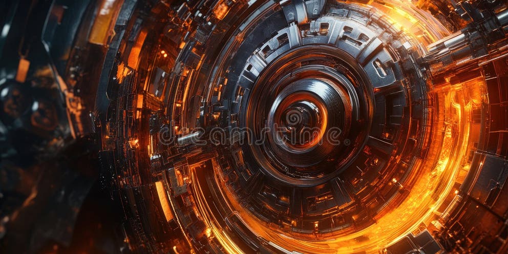 Precision Engineering: a Close-up of a Complex Watch Mechanism Stock ...