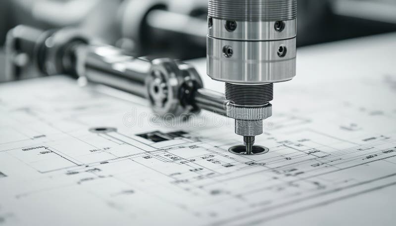 Precision Engineering Design Process with Machinery and Technical ...