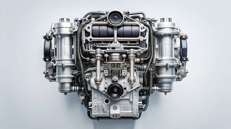 Precision Engineering a Detailed TopDown View of a Clean Internal ...