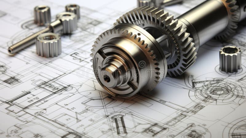 Precision Engineering Gears and Technical Drawings for Industrial ...