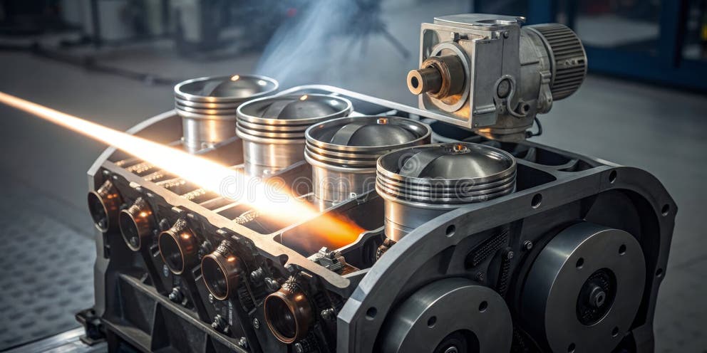 Precision Engineering of a High-performance Engine with Visible Fuel ...