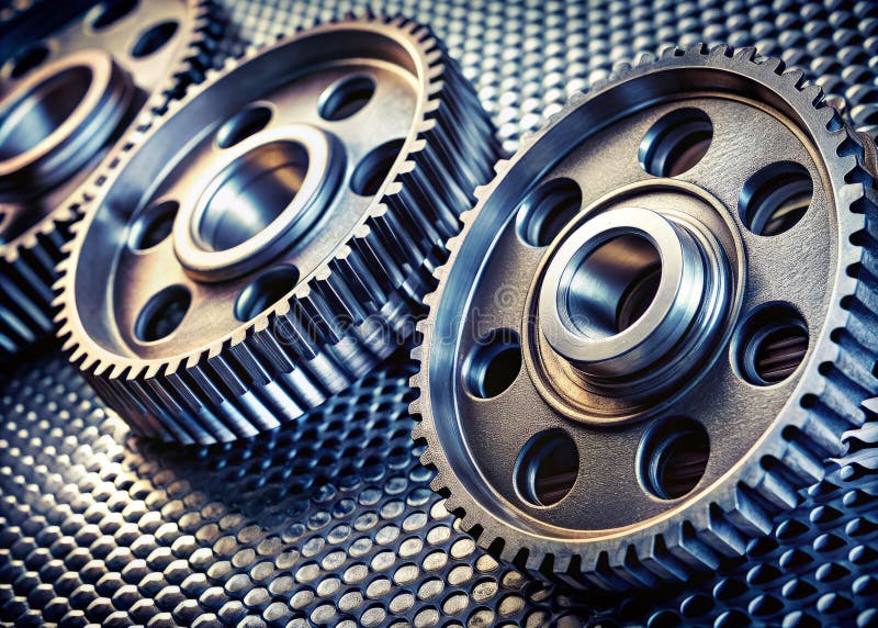 Precision Engineering Intricate Timing Gears of a Petrol Engine ...