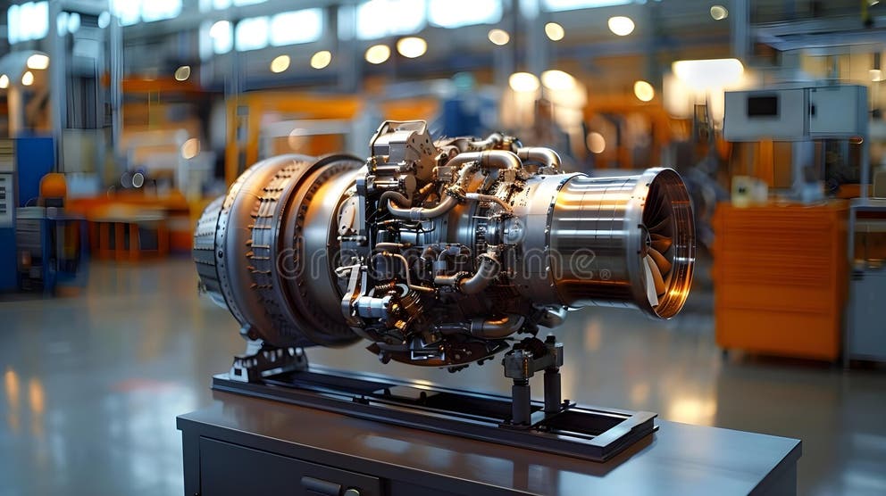 Precision Engineering: Jet Engine Analysis. Concept Jet Engine ...