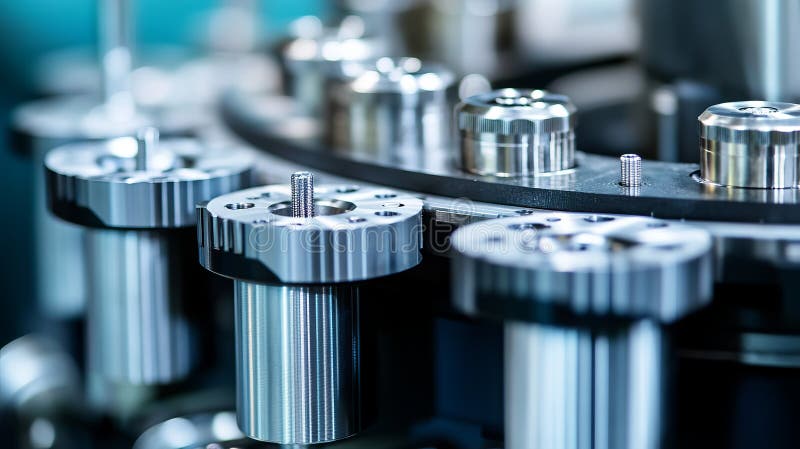 Precision Engineering in Machine Component Measurement Stock ...
