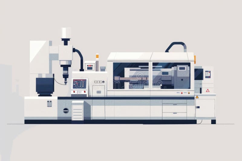 Precision Engineering Machine - High-Tech Industrial Equipment for ...