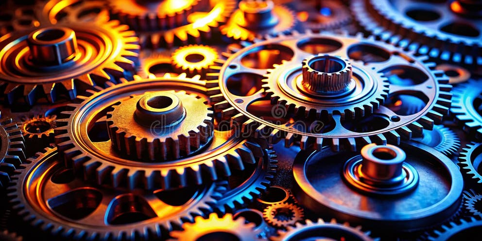 Precision Engineering a Silhouette Study of Interlocking Gears ...