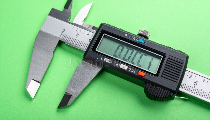 Modern Digital Caliper Stock Illustrations – 189 Modern Digital Caliper ...