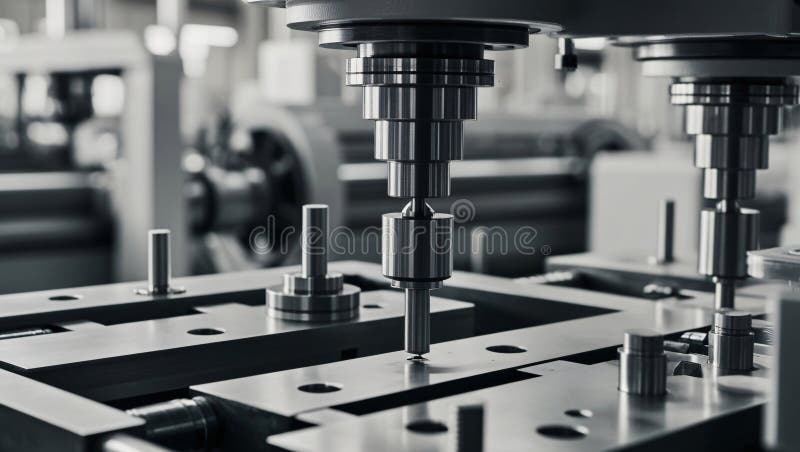 Precision Engineering: Turbine Blades in a Jet Engine Stock ...