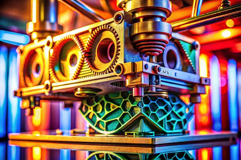 Precision Engineering Unveiled a 3D Printed Machines Intricate ...