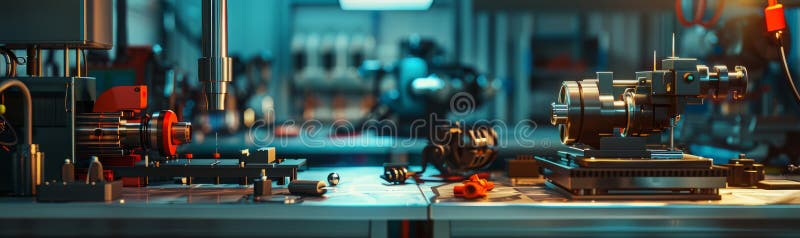 A Precision Engineering Workshop with CNC Machines and 3D Printers ...