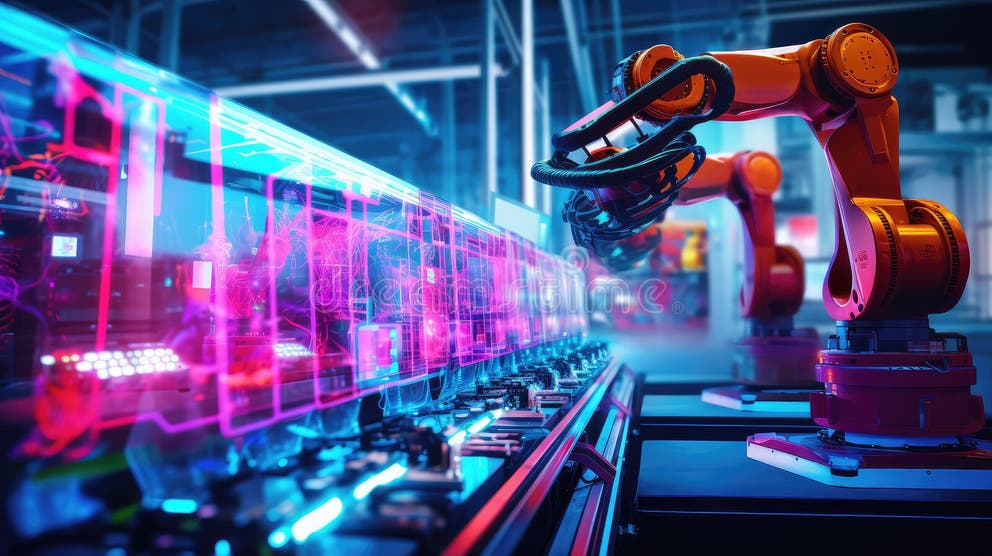 Precision Enterprise Technology Stock Illustration - Illustration of ...