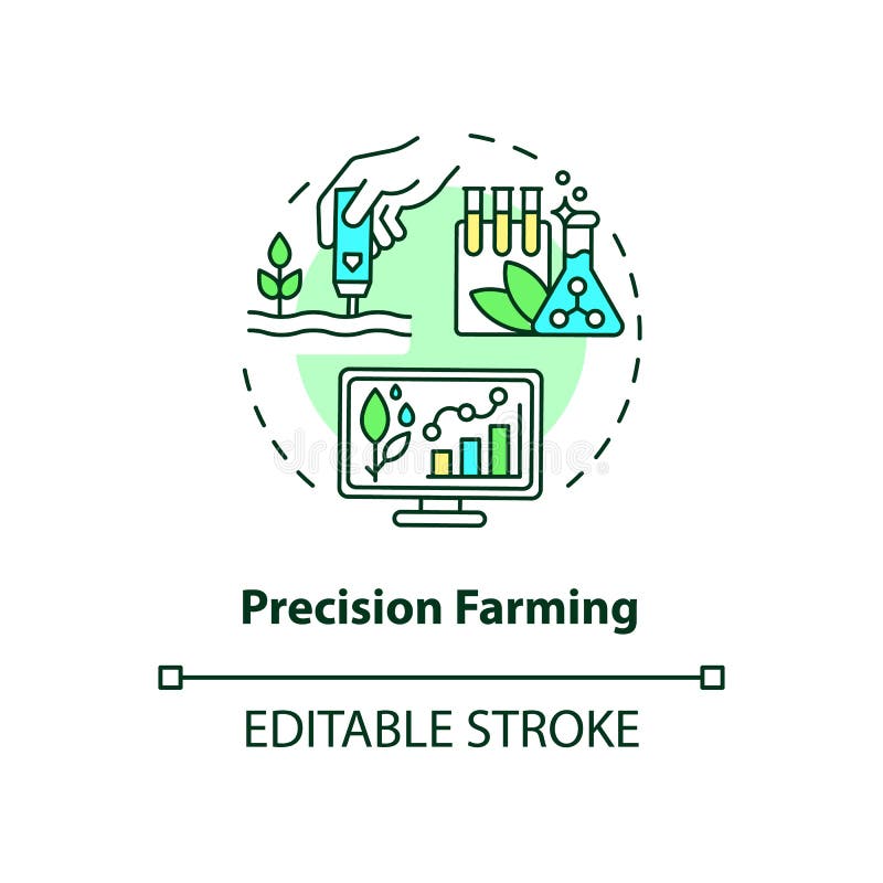 Precision Farming Green Gradient Concept Icon Stock Vector ... Precision Farming Green Gradient Concept Icon Stock Vector ...