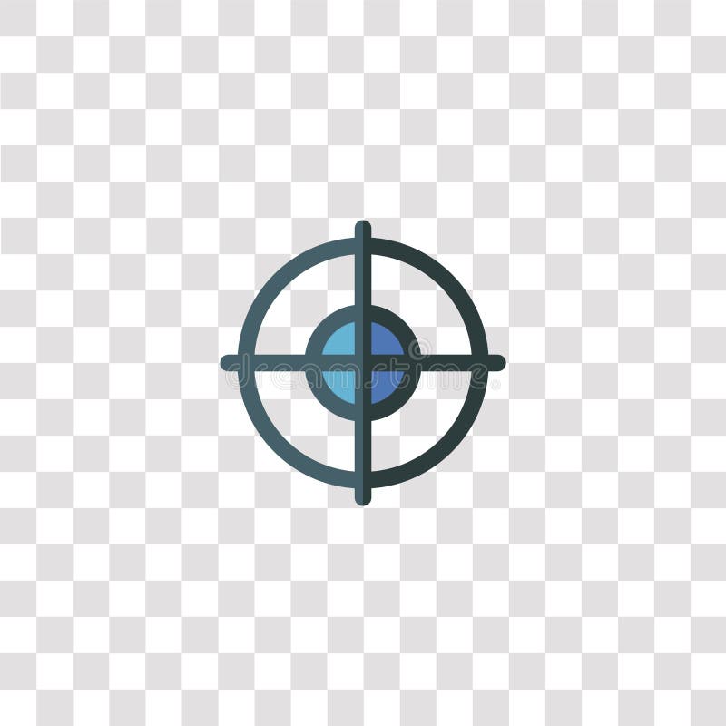 Precision Icon Sign and Symbol. Precision Color Icon for Website Design ...