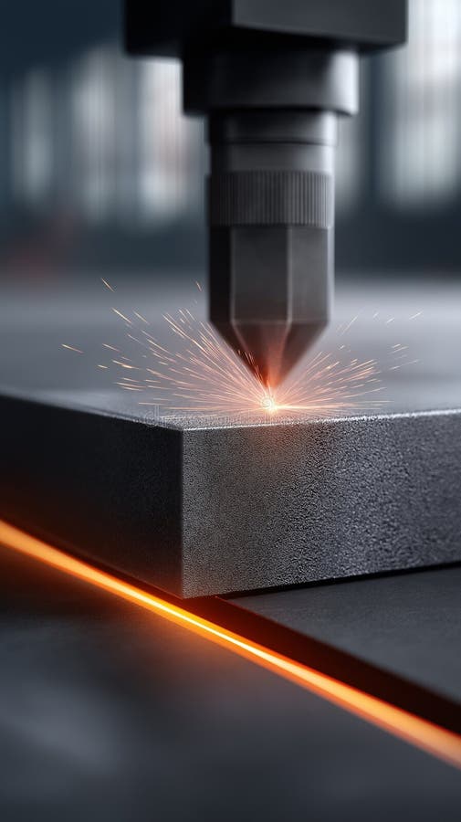 Precision Industrial Laser Etching Metal Surface, Creating Bright ...