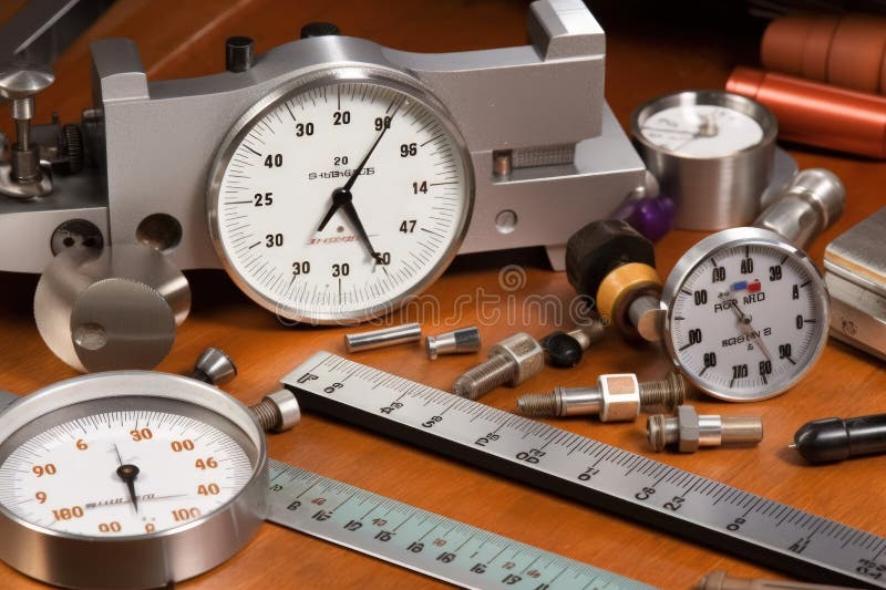 Precision Instruments - Generative AI Stock Illustration - Illustration ...