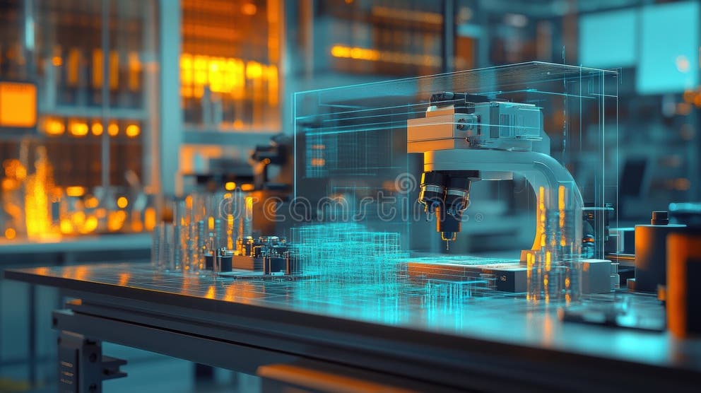 Precision Instruments on a Workbench Indicating Quality Control ...