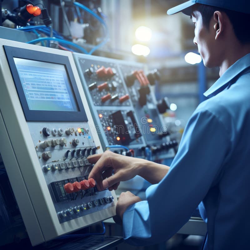 Precision Interaction Hand Operating Cnc Machine Control Panel For