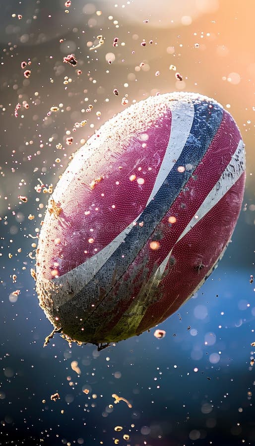 Precision Kick Rugby Sevens Conversion Shot at Posts, Olympic Sport ...