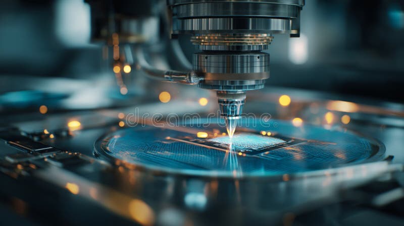 Precision Laser Cutting Process: Advanced Technology for Microchip Fabrication and Silicon Wafer ...