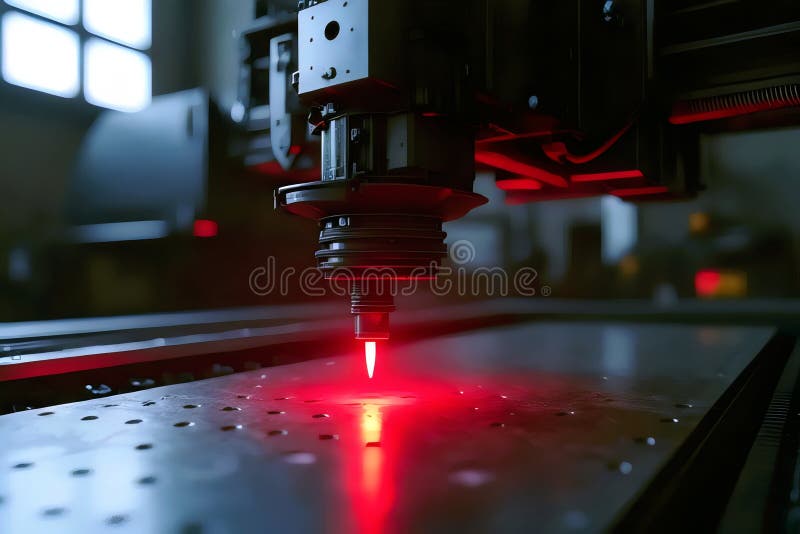 Precision Laser Cutting Technology Innovative Machine Processes Metal ...