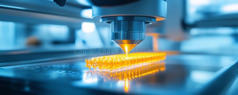 Precision Liquid Dispensing in a High-tech Laboratory Setting during ...