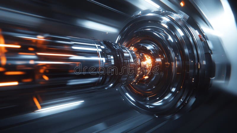 Precision Machining Sparks Occur when Using an Industrial Metal Lathe ...