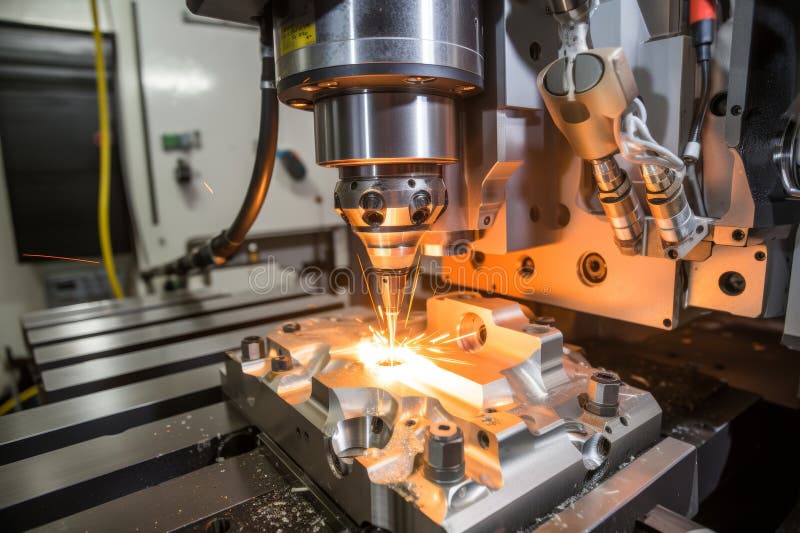 Precision Manufacturing Cnc Machine Crafting Rocket Engine Component ...